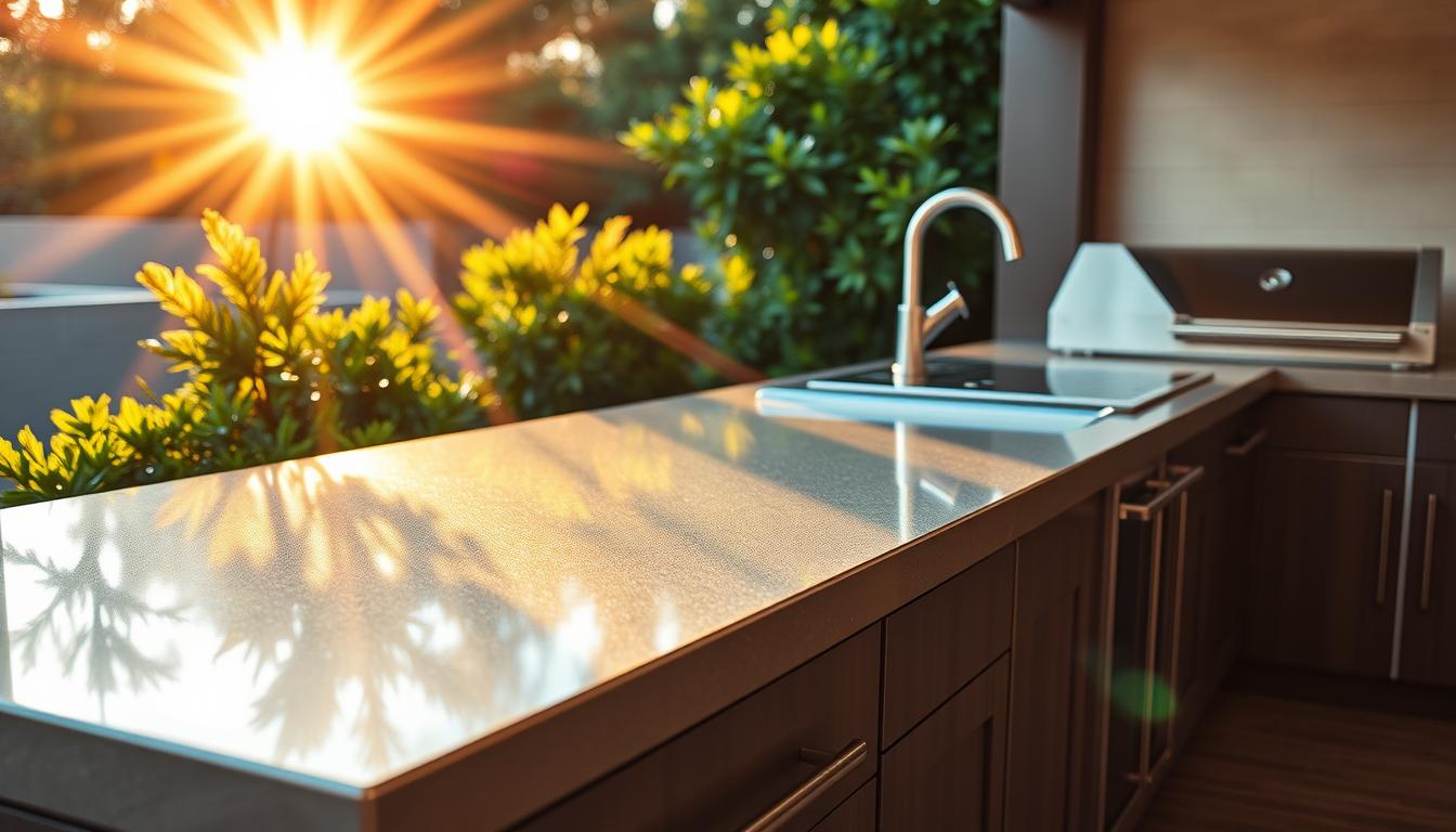 Choosing the Right Outdoor Kitchen Countertops for Durability & Style ...
