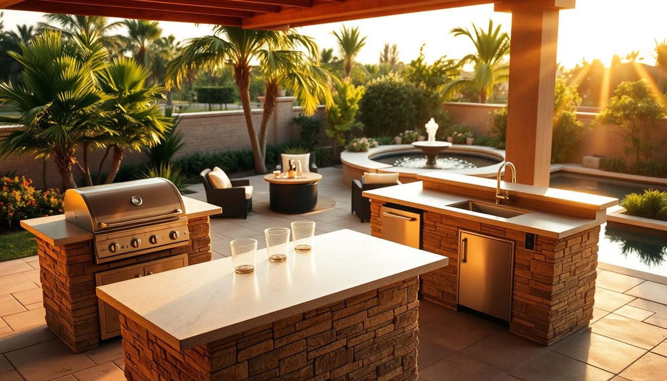 How to Build an Outdoor Kitchen Island That’s Both Functional & Stylish ...